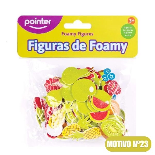 Formis en goma eva autoadhesivas (frutas), Pointer - Cactus Mayorista