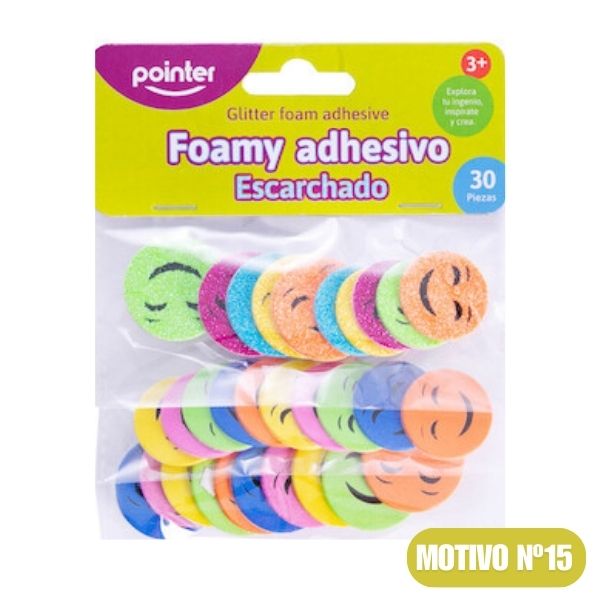 Formis en goma eva autoadhesivos (caritas), Pointer - Cactus Mayorista