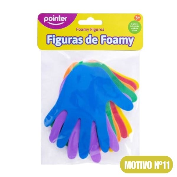Formis en goma eva (manitos), Pointer - Cactus Mayorista